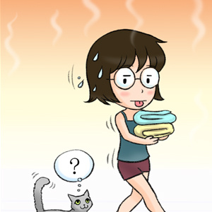 Read House with 2 cats :: Hot summer memory... | Tapas Community