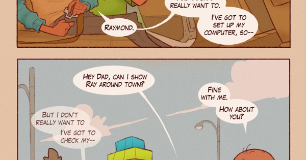 Read Weird Nothing :: 013 - Okay Ray? | Tapas Community