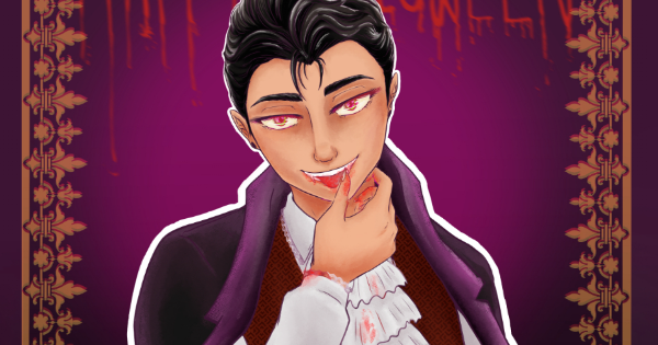 Read That awkward magic! :: Wallpaper Vampire Evan - Halloween '25 ...