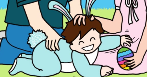 Read Peach and Cream :: Happy Easter! | Tapas Community