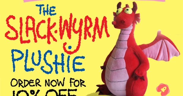 Read Slack Wyrm :: Shameless ad for plushie! | Tapas Community