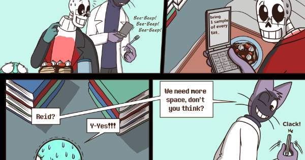 Read Undertale - Human Candy :: Chapter One - Gaster - 75 | Tapas Community