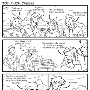 Read Will and Raph Chronicles :: Too much cheese | Tapas Community