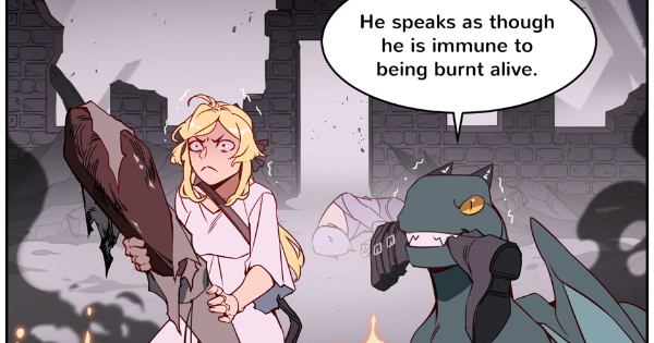 Read The Ink Apprentice :: Chapter 14-5 - Good impression (1) | Tapas Comics