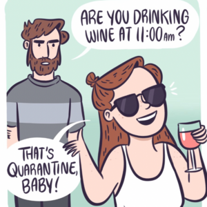 Read Comics Cats Cocoa :: That's Quarantine, Baby! | Tapas Community