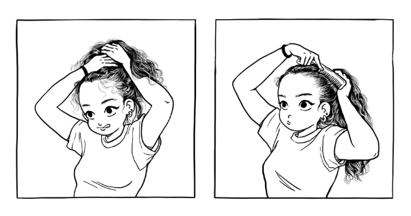 Read Cassandra Comics :: Styling greasy hair | Tapas Community