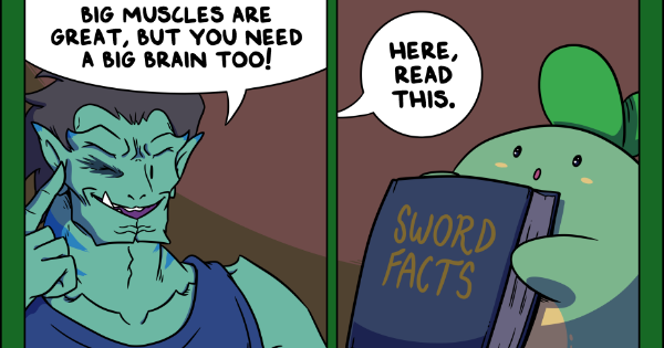 Read Swords :: Quest Sprout & The Plentiful Brains | Tapas Community