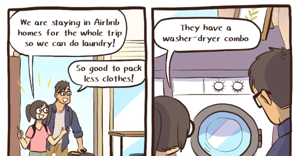 Read IT Guy & ART Girl :: [Honeymoon Series] Doing Laundry When Travelling | Tapas Community