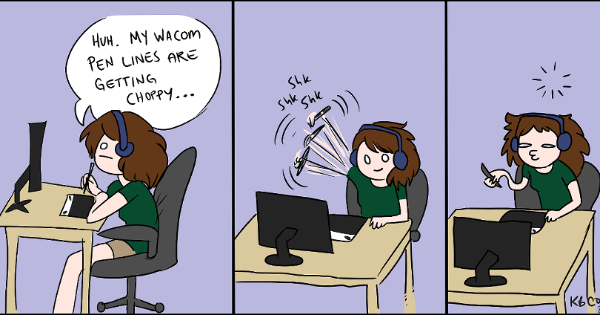 Read KB Comics :: Drawing Tablets | Tapas Community