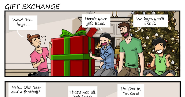 Read Will and Raph Chronicles :: Collaboration - Gift exchange | Tapas Community