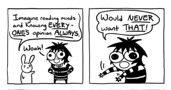 Read Sarah's Scribbles :: Mind Reading | Tapas Community