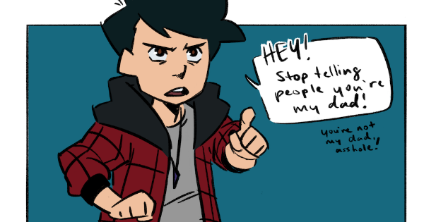 Read BENEATH THE WOODS EXTRAS :: COMIC : No Richard you can't adopt Max ...