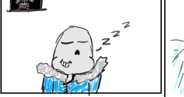 Read Undertale X :: Undertale X - Sleepy Sans | Tapas Community