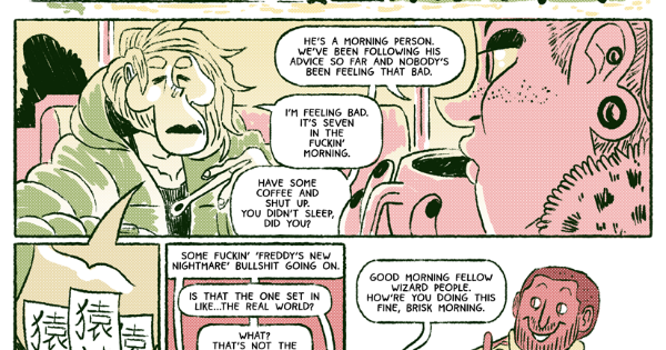 Read The Sisters :: "The Lost" - Fellow Wizard People | Tapas Community