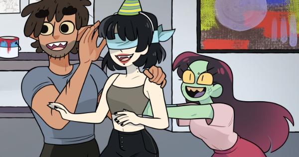 Read Zomcom :: Surprise! | Tapas Community