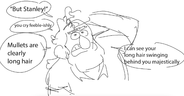 Read General GF Comics :: The Meaning of Mullet | Tapas Community