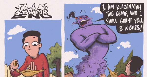 Read The Other End Comics :: Genie 1 redraw | Tapas Community