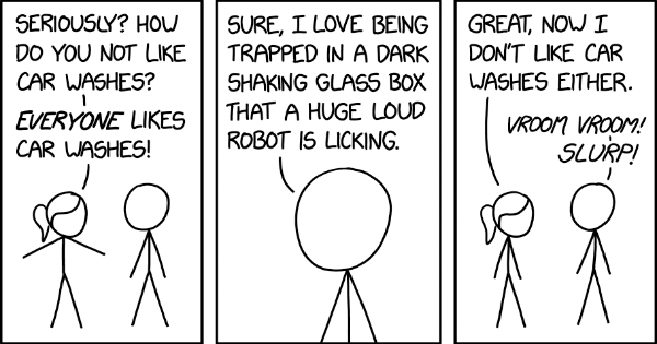 Read xkcd :: Car Wash | Tapas Community