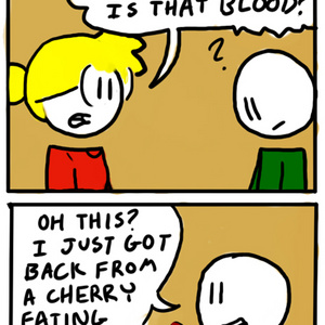 Read Doodle for Food :: [Guest Comic] Cherries | Tapas Community
