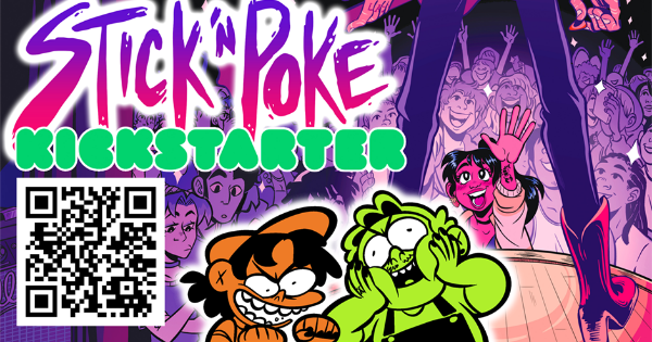 Read Stick n Poke :: KICKSTARTER LIVE NOW | Tapas Comics