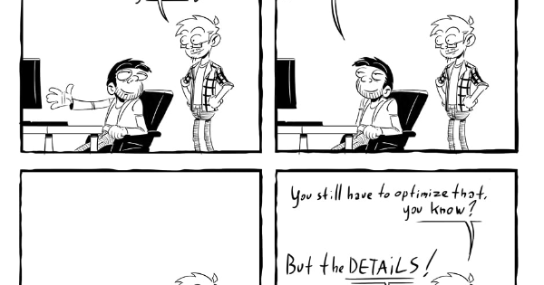 Read DevTeam Life :: Optimization | Tapas Community