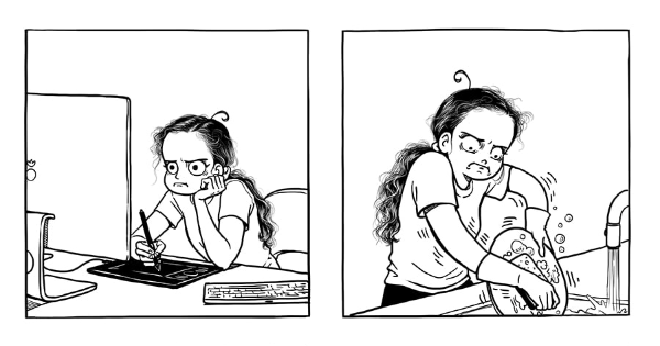 Read Cassandra Comics :: Angry | Tapas Community