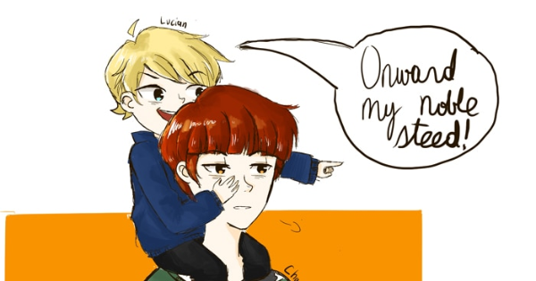 Read Humor Me - Gallery - :: Charlie and Lucian by Rudy | Tapas Community