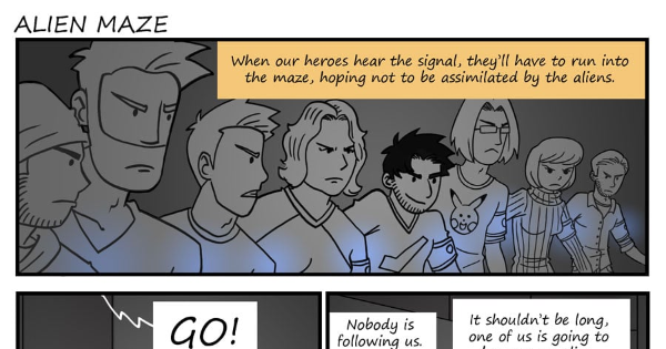 Read Will and Raph Chronicles :: Alien Maze | Tapas Community