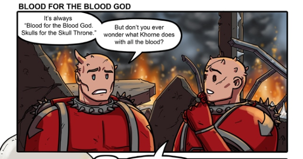 Read Champions and Heroes :: [Warhammer] Blood for the Blood God ...