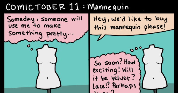 Read KB Comics :: Comictober 11: Mannequin | Tapas Community