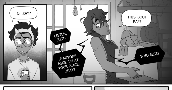Read Copper eyes :: Sky Orange - page 22-23 | Tapas Comics