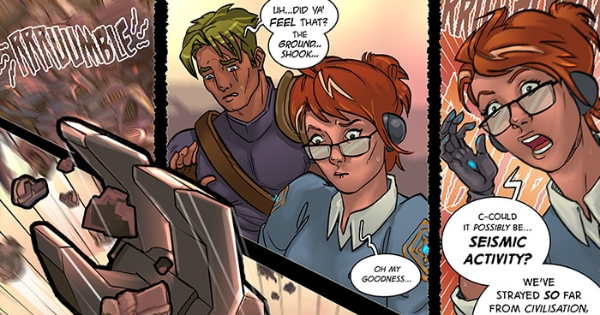 Read RetroBlade :: Big ol' robot | Tapas Community