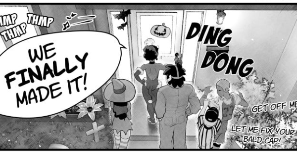 Read Off Track :: Chapter 2 - Halloween | Tapas Community