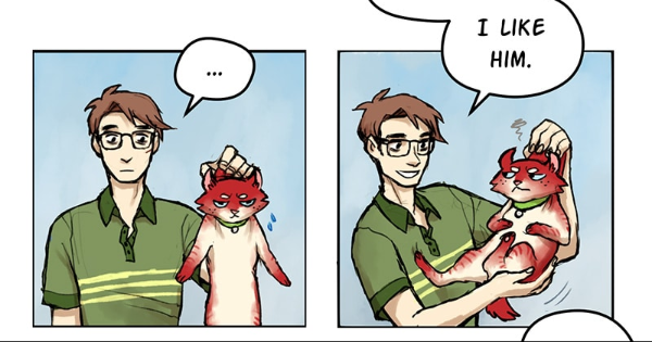 Read Kitty Boys :: "Cats are better than dogs, anyway." | Tapas Community