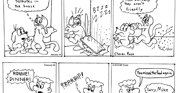 Read Ronnie the Cat :: Ronnie Comic Strips | Tapas Community