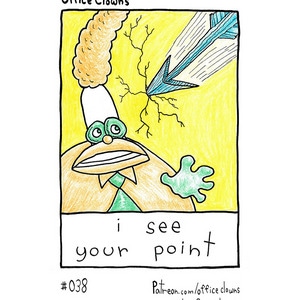 Read Office Clowns :: I See Your Point | Tapas Comics