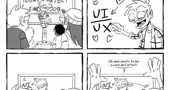 Read DevTeam Life :: Crowded Job | Tapas Community