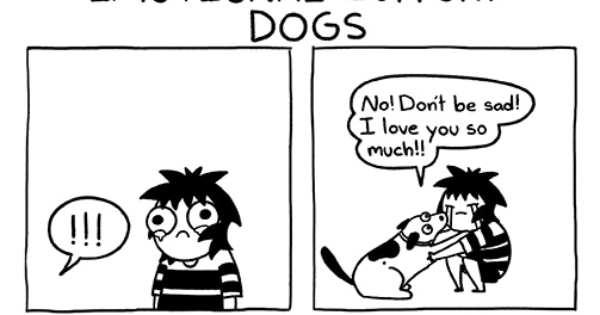 Read Sarah's Scribbles :: Emotional Support | Tapas Community