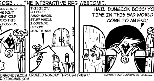 Read You Choose. . . The Interactive RPG Webcomic :: #133 | Tapas Community