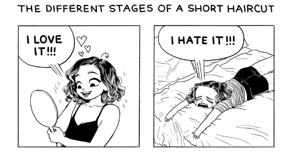 Read Cassandra Comics :: Short haircut | Tapas Community