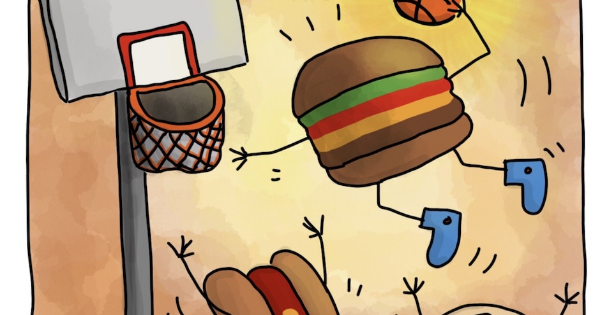 Read Burger! :: "Slam Dunk, Burger!" | Tapas Community