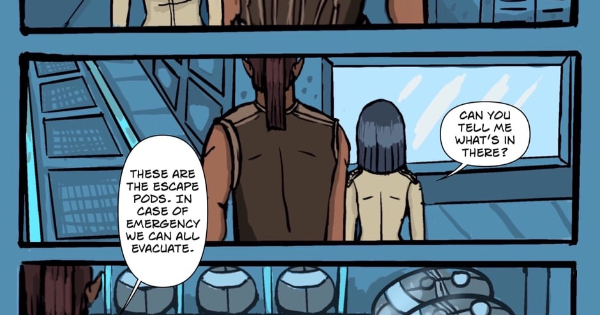 Read Abducting Eva :: Escape pods | Tapas Community