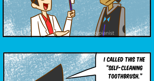 Read Wacky's Weird Comics :: Toothbrush | Tapas Community