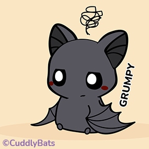 Read Cuddly Bats :: Grumpy bat