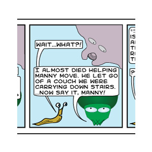 Read Brax the Alien Rocker :: #229- The Couch Trip. | Tapas Community