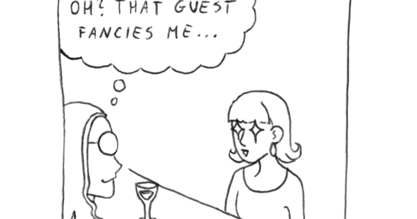 Read My Secret Lesbian Comics [GL] :: Hen night | Tapas Community