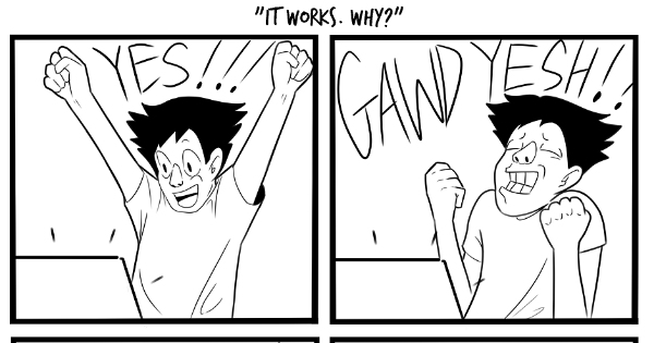 Read Grumpy Codes :: It Works. Why? | Tapas Community