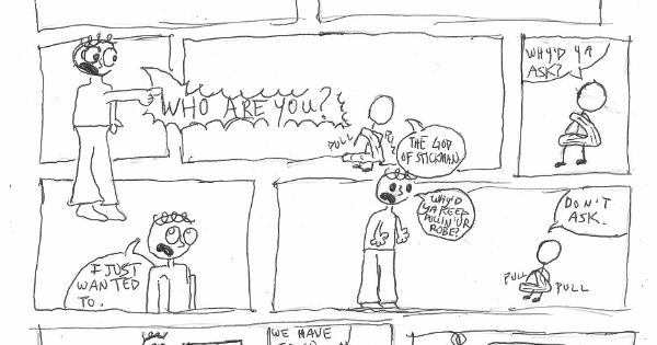 Read Stickman :: How the God of Stickman appeared | Tapas Community