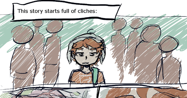 Read a sad page each day :: Intro | Tapas Community