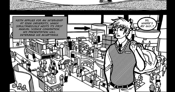 Read Neo-Man: Book 1 :: Chapter 1: Con Crud | Tapas Comics